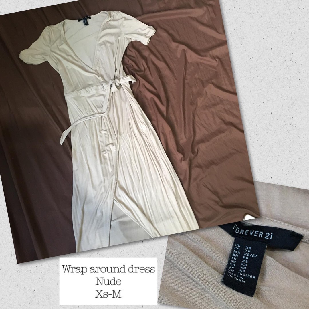Wrap around dress, Women's Fashion, Dresses & Sets, Dresses on Carousell