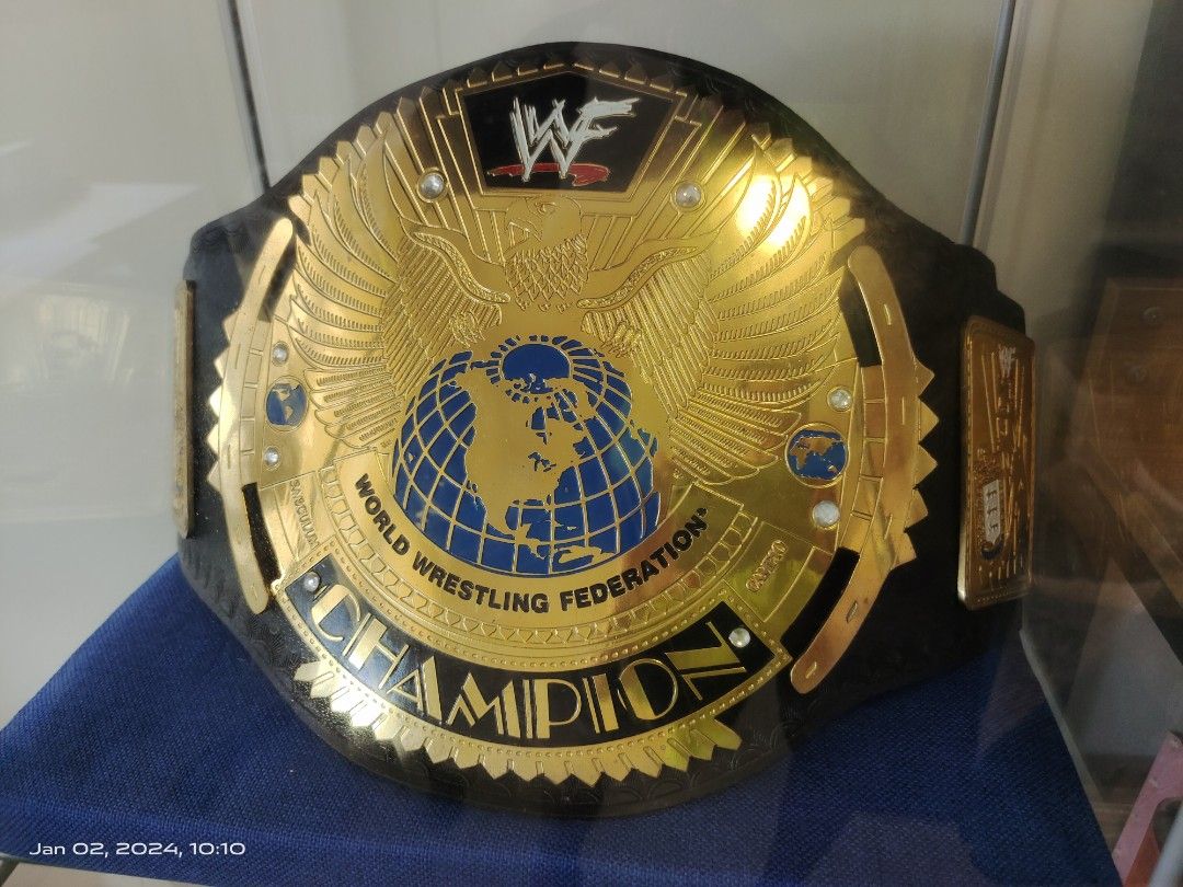 WWF World Wrestling Federation Champion Belt, Hobbies & Toys ...