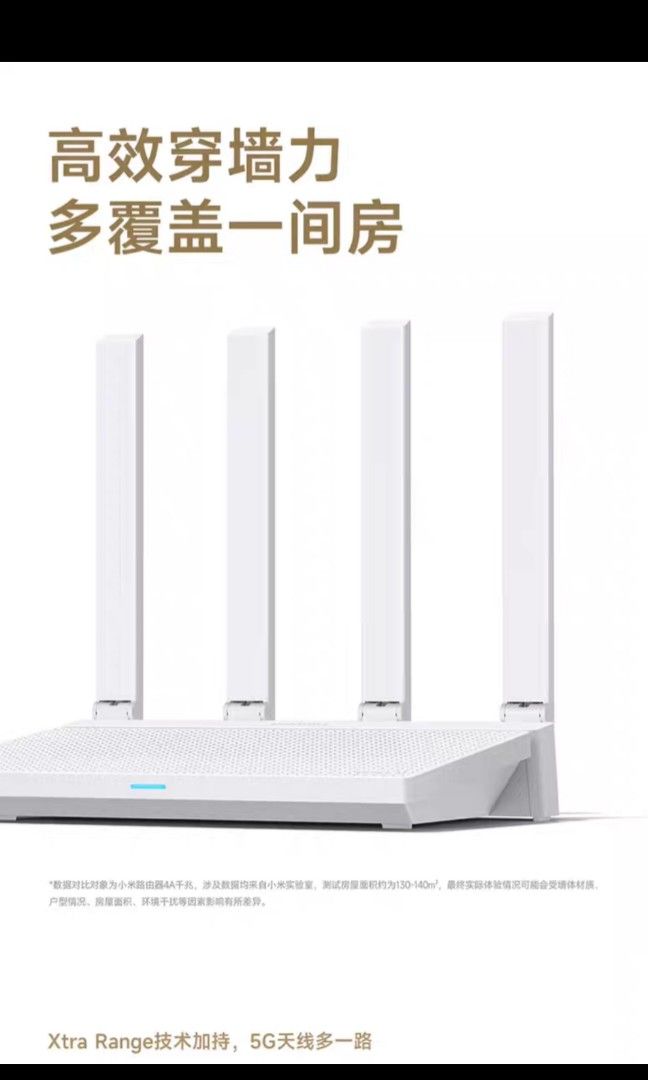 Xiaomi ax3000 ax3000t router, Computers & Tech, Parts & Accessories ...