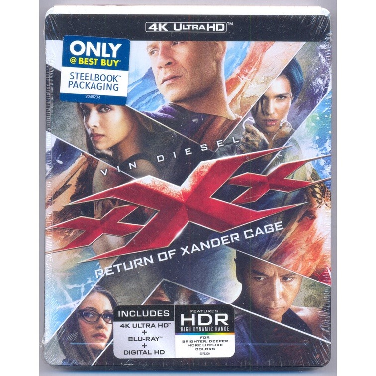XXX Return Of Xander Cage 4K Steelbook [ Blu-Ray ], Hobbies & Toys, Music & Media, CDs & DVDs on ...