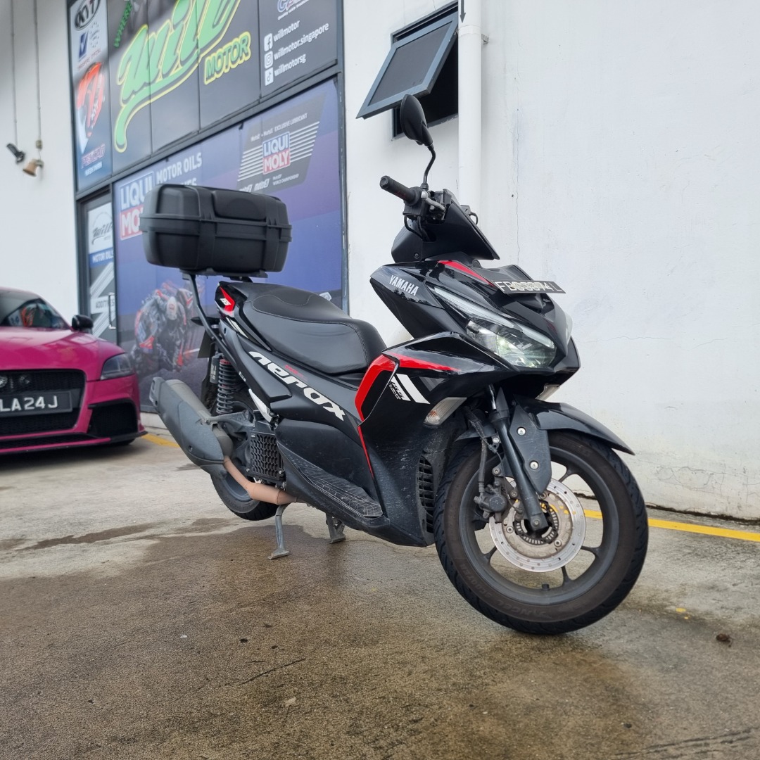 Yamaha Aerox V2, Motorcycles, Motorcycles for Sale, Class 2B on Carousell