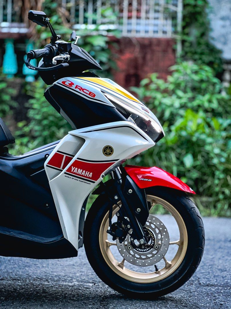 Yamaha mio Aerox V2 60th Anniversary WGP Limited Edition, Motorbikes ...