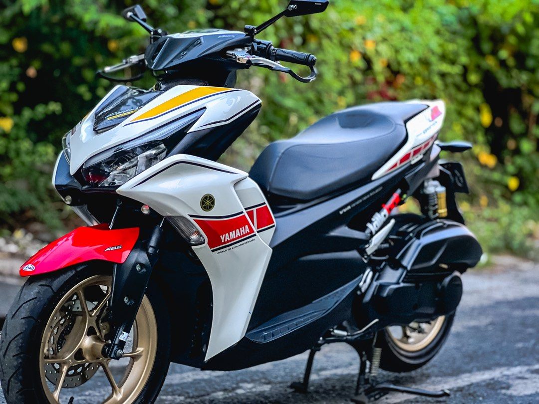 Yamaha mio Aerox V2 60th Anniversary WGP Limited Edition, Motorbikes ...