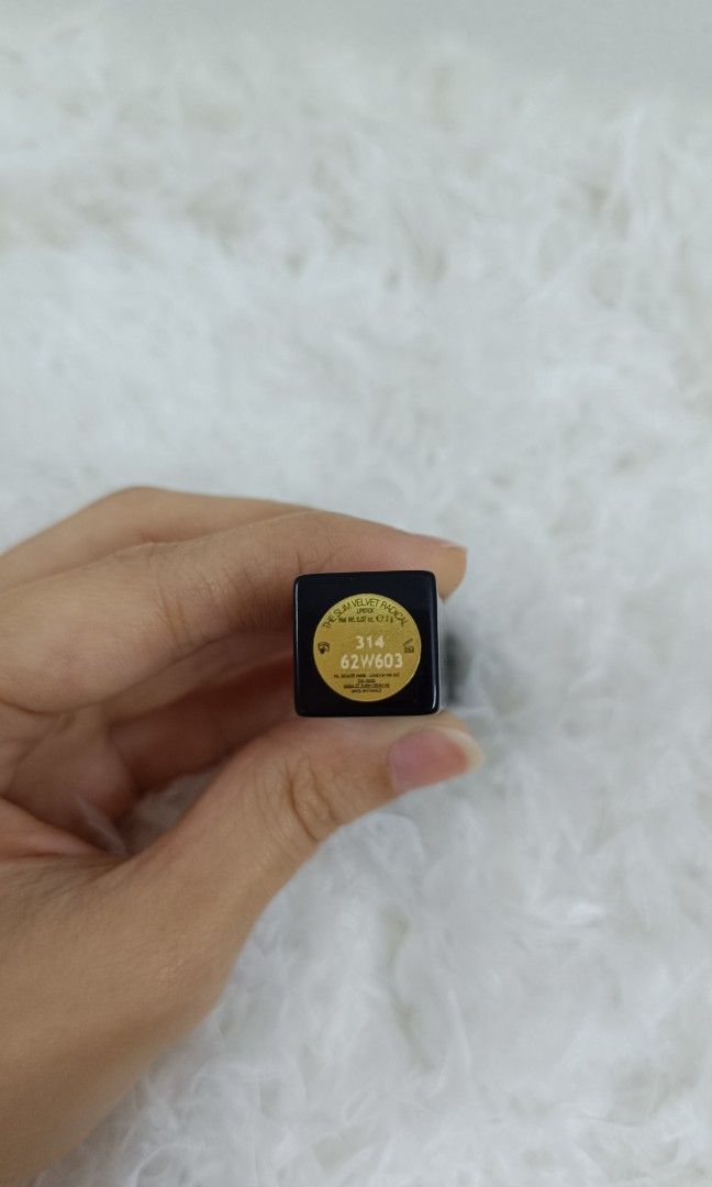 YSL lipstick #314 Rouge Pur Couture, Beauty & Personal Care, Face ...