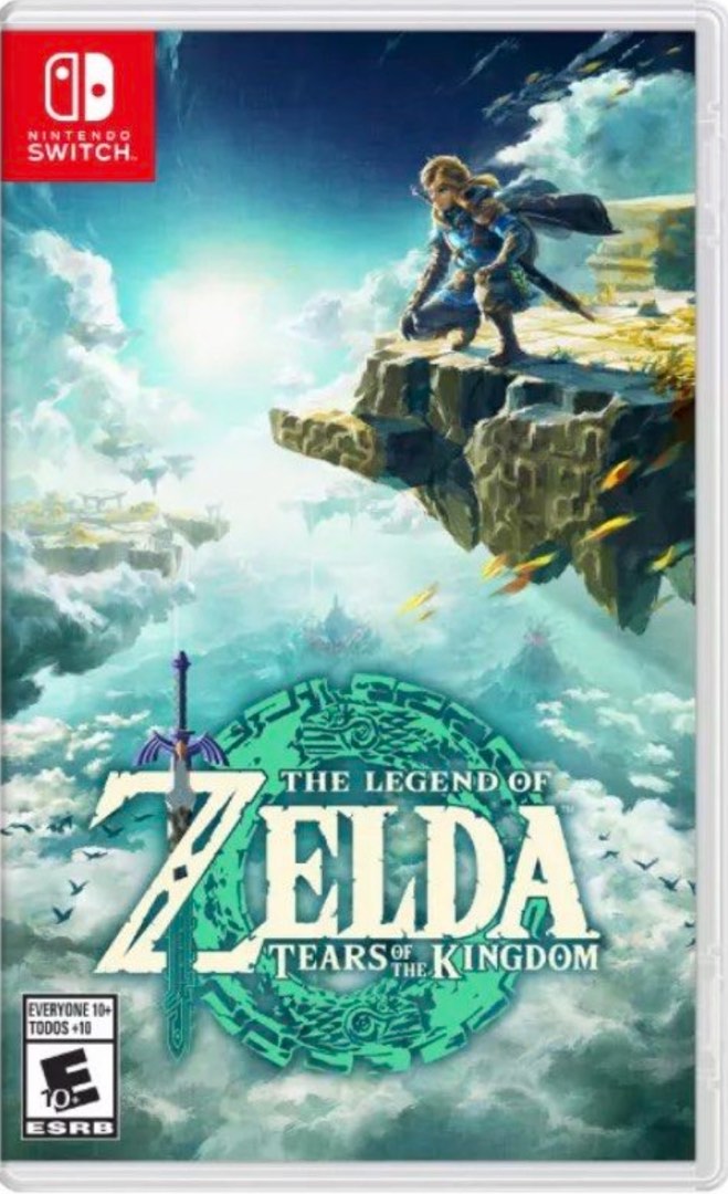 Zelda Tears of the Kingdom TotK Switch, Video Gaming, Video Games ...