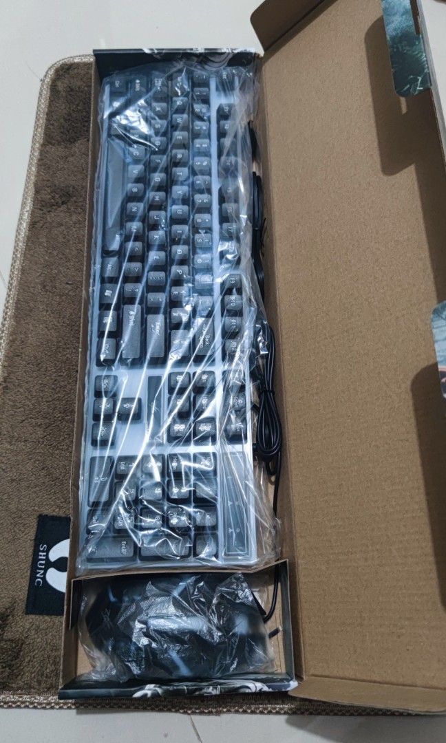 Zeus K001 Gaming Keyboard And Mouse Bundle, Computers & Tech, Parts ...