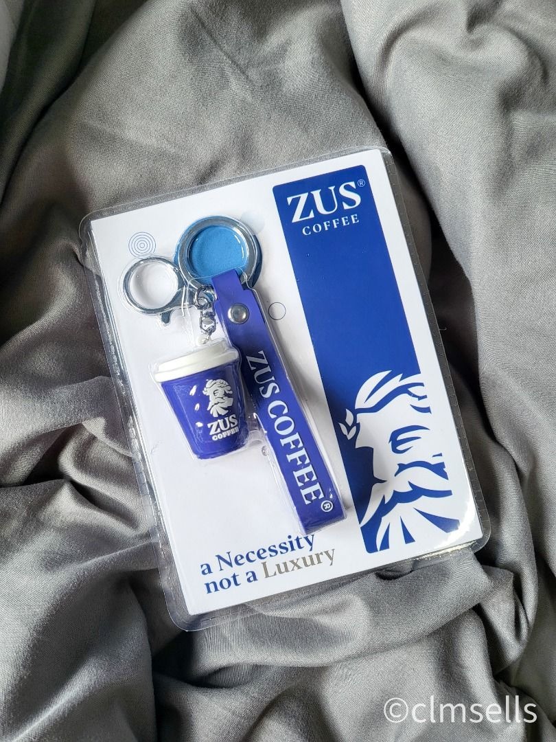 Zus Coffee keychain, Everything Else, Others on Carousell