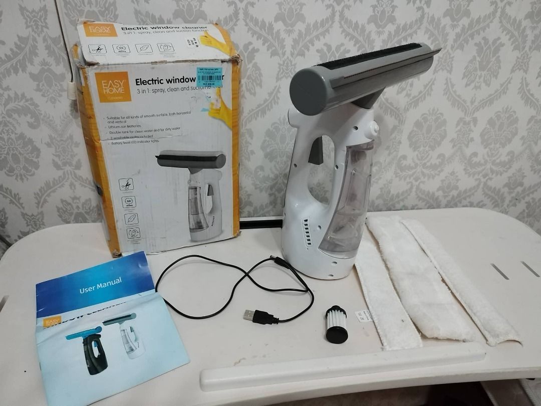 1.EASY HOME Electric Window Cleaner, Furniture & Home Living, Cleaning ...
