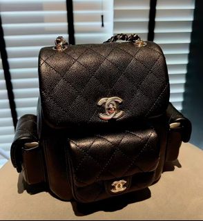 Chanel 23k Duma Cargo Backpack Large, Luxury, Bags & Wallets on Carousell