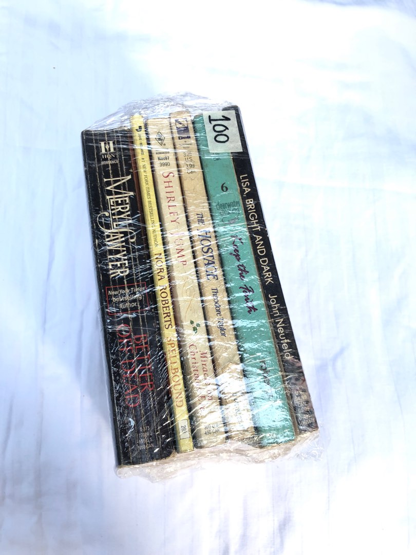 (5) Bundle Books, Hobbies & Toys, Books & Magazines, Fiction & Non ...