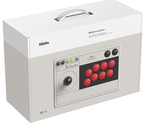 8Bitdo Arcade Stick for Switch & Windows, Arcade Fight Stick Support ...