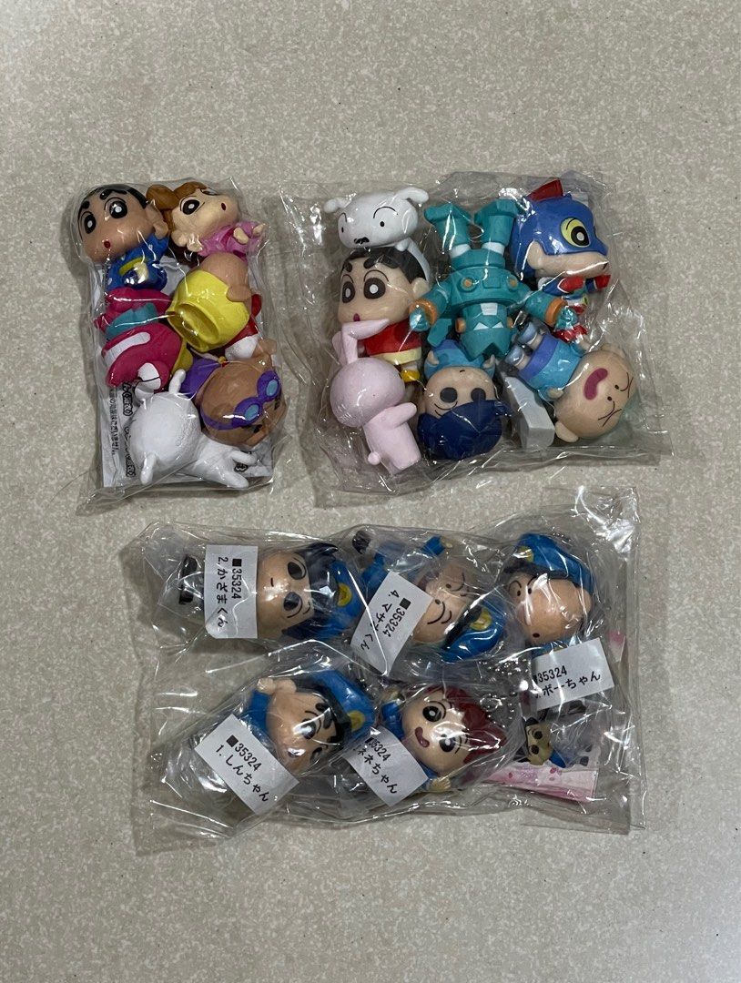 蜡笔小新 Crayon Shin Chan Gacha Gashapon Capsule Collection Mini Figure ...
