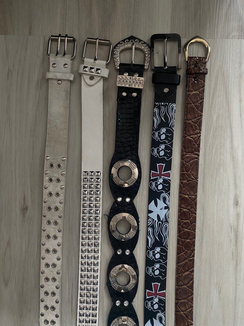 ༒︎ Y2k Belts ༒︎ (y2k, grunge, alt, alternative, punk, goth, gyaru, vkei ...