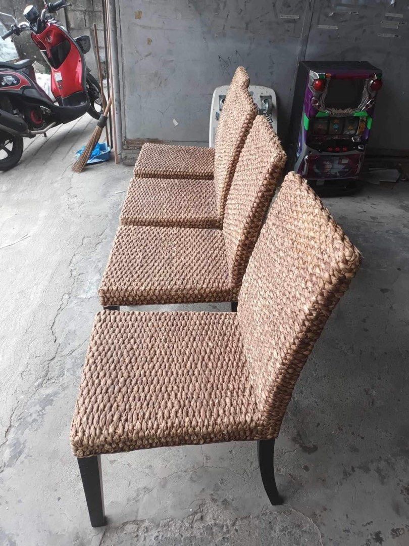 Abaca chair, Furniture & Home Living, Furniture, Chairs on Carousell