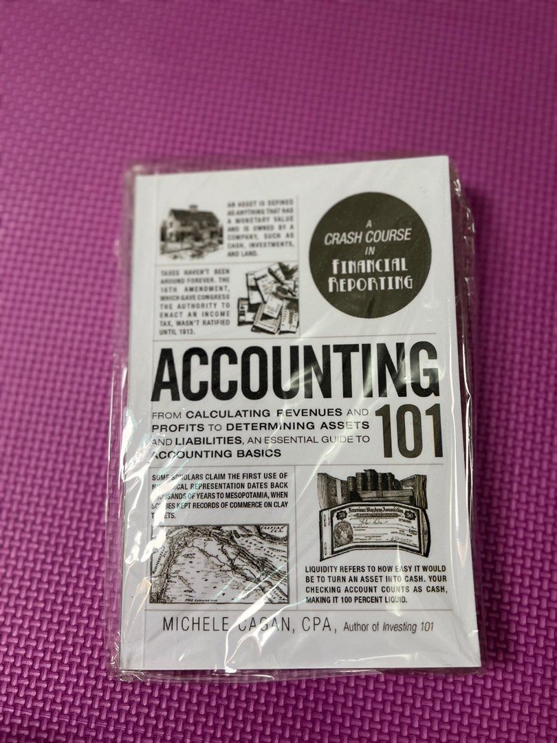 Accounting 101 Book, Hobbies & Toys, Books & Magazines, Fiction & Non ... Accounting 101 Book, Hobbies & Toys, Books & Magazines, Fiction & Non ...