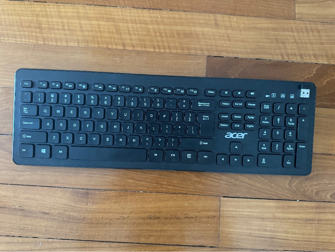 Acer Wireless keyboard, Computers & Tech, Parts & Accessories, Computer Keyboard on Carousell