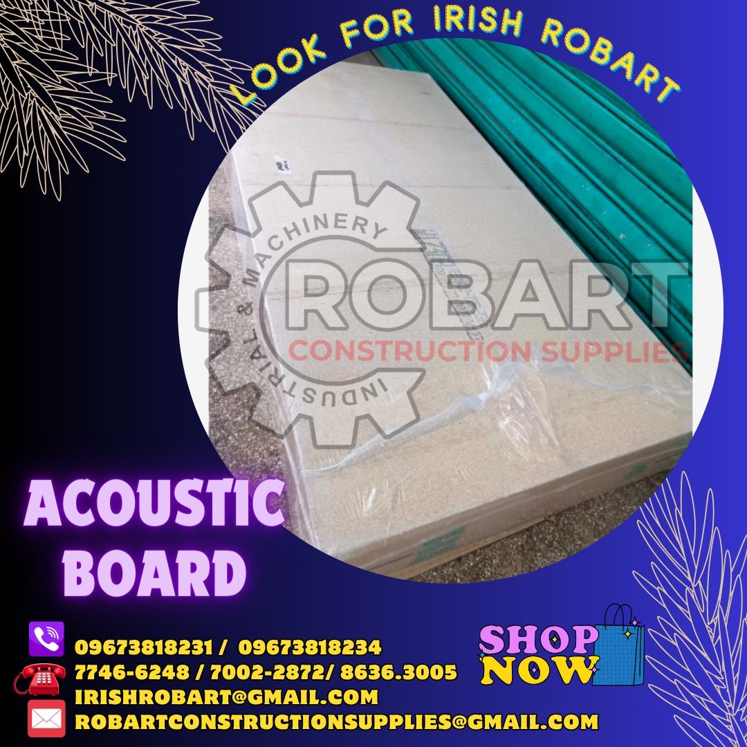 Acoustic Board, Commercial & Industrial, Construction Tools & Equipment ...