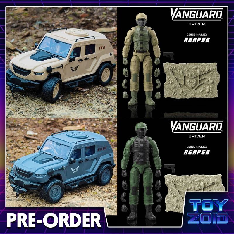 Action Force Vanguard Stealth Gray or Desert Tan Version 1/12 Scale Vehicle Valaverse, Hobbies ...