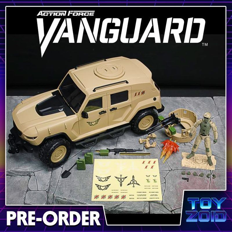 Action Force Vanguard Stealth Gray or Desert Tan Version 1/12 Scale Vehicle Valaverse, Hobbies ...
