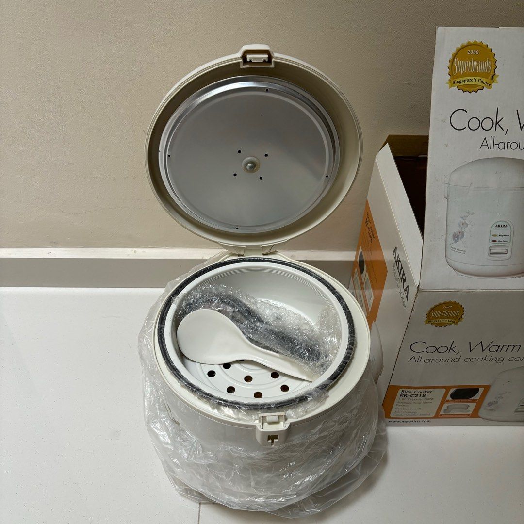 Akira Rice Cooker RK-C218 1.8L, TV & Home Appliances, Kitchen ...