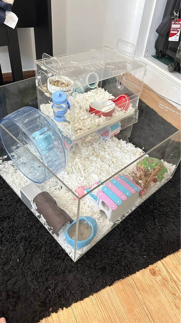 All you need for hamster cage and accessories, Pet Supplies, Homes & Other Pet Accessories on ...