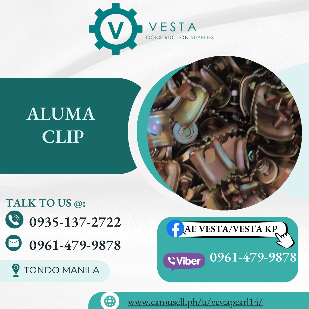 Aluma clip, Commercial & Industrial, Construction & Building Materials ...