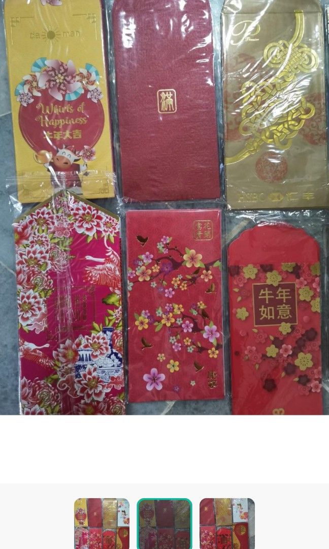 Ang pow red packet collection, Hobbies & Toys, Stationery & Craft ...