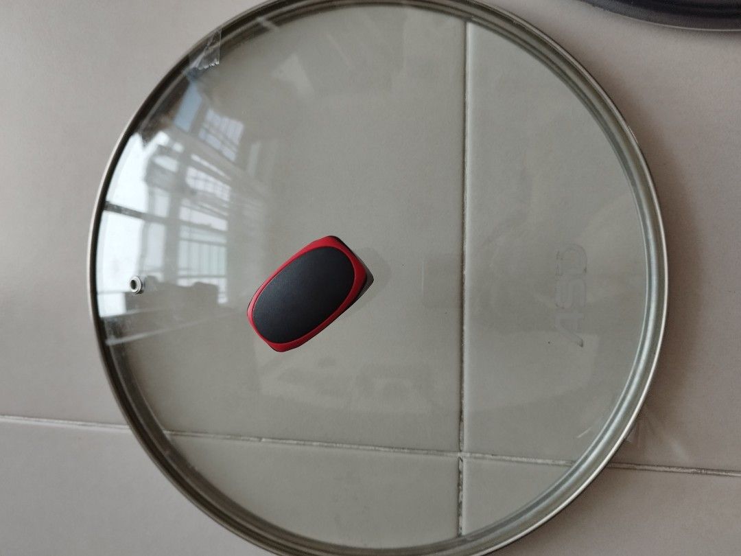 ASD Non-stick stir fry pan with glass lid (26cm), Furniture & Home ...