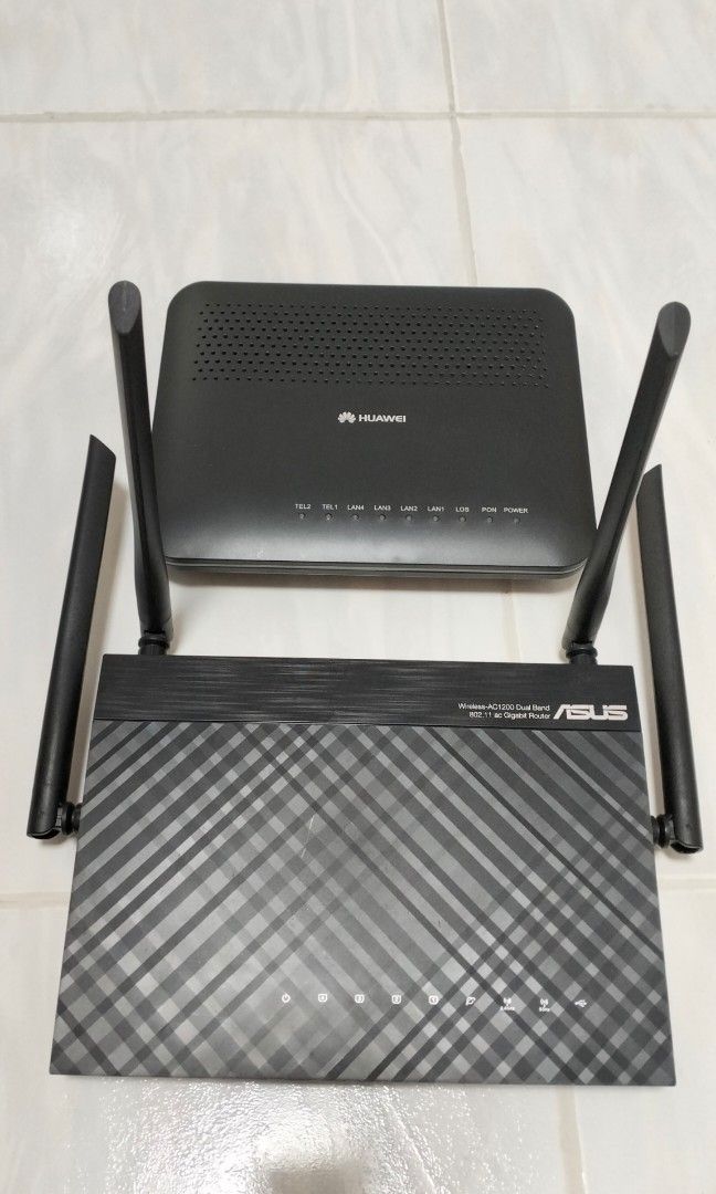 ASUS AC1200 Router, Computers & Tech, Parts & Accessories, Networking ...