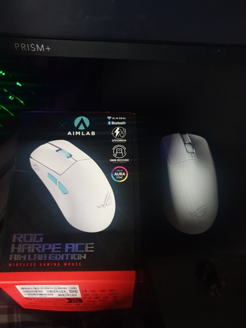Asus ROG Harpe Ace Aim Lab Edition, Computers & Tech, Parts & Accessories, Mouse & Mousepads on ...