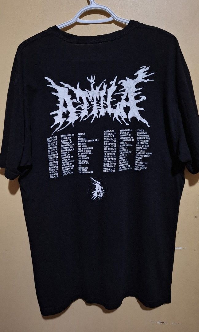 Attila band shirt, Men's Fashion, Tops & Sets, Tshirts & Polo Shirts on ...