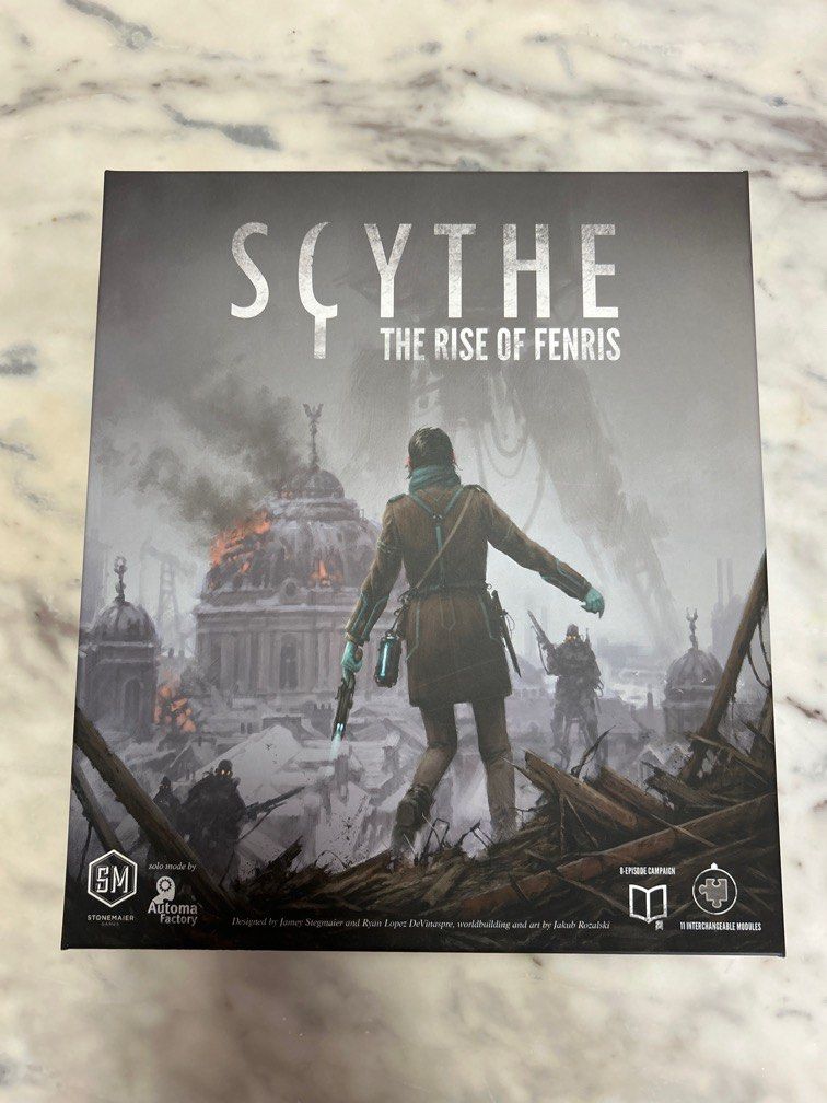 Authentic - Scythe Base Game and The Rise of Fenris Bundle, Hobbies ...