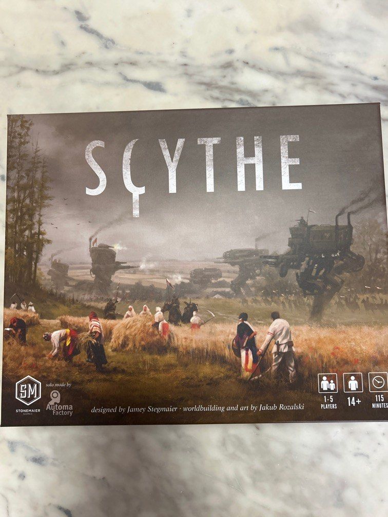 Authentic - Scythe Base Game and The Rise of Fenris Bundle, Hobbies ...