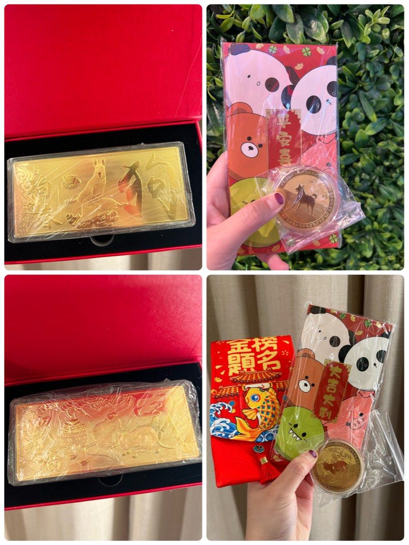 Authentic Fun claw gold coin / bar plate with standing : zodiac with ...