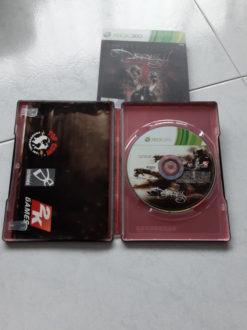 Authentic XBOX 360 The Darkness II Limited Edition **Only 1 copy ...