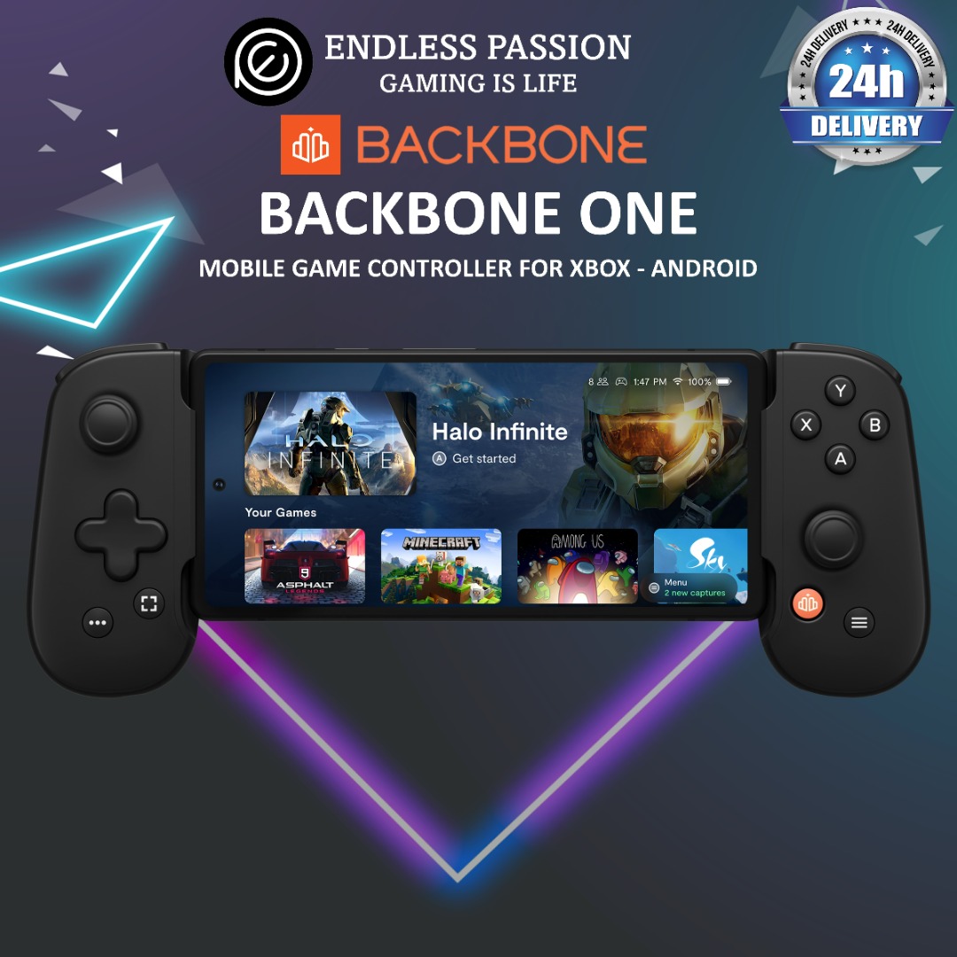 Backbone One for Android, Video Gaming, Gaming Accessories, Controllers ...