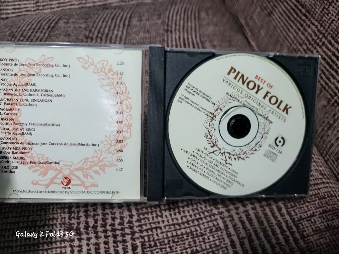 best of pinoy folk, Hobbies & Toys, Music & Media, CDs & DVDs on Carousell