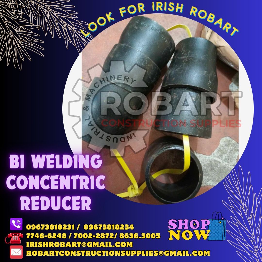 Bi welding concentric reducer, Commercial & Industrial, Construction ...