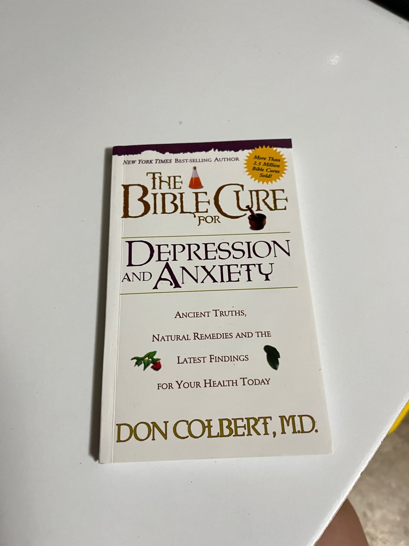 Bible Cure for Depression and Anxiety, Hobbies & Toys, Books ...