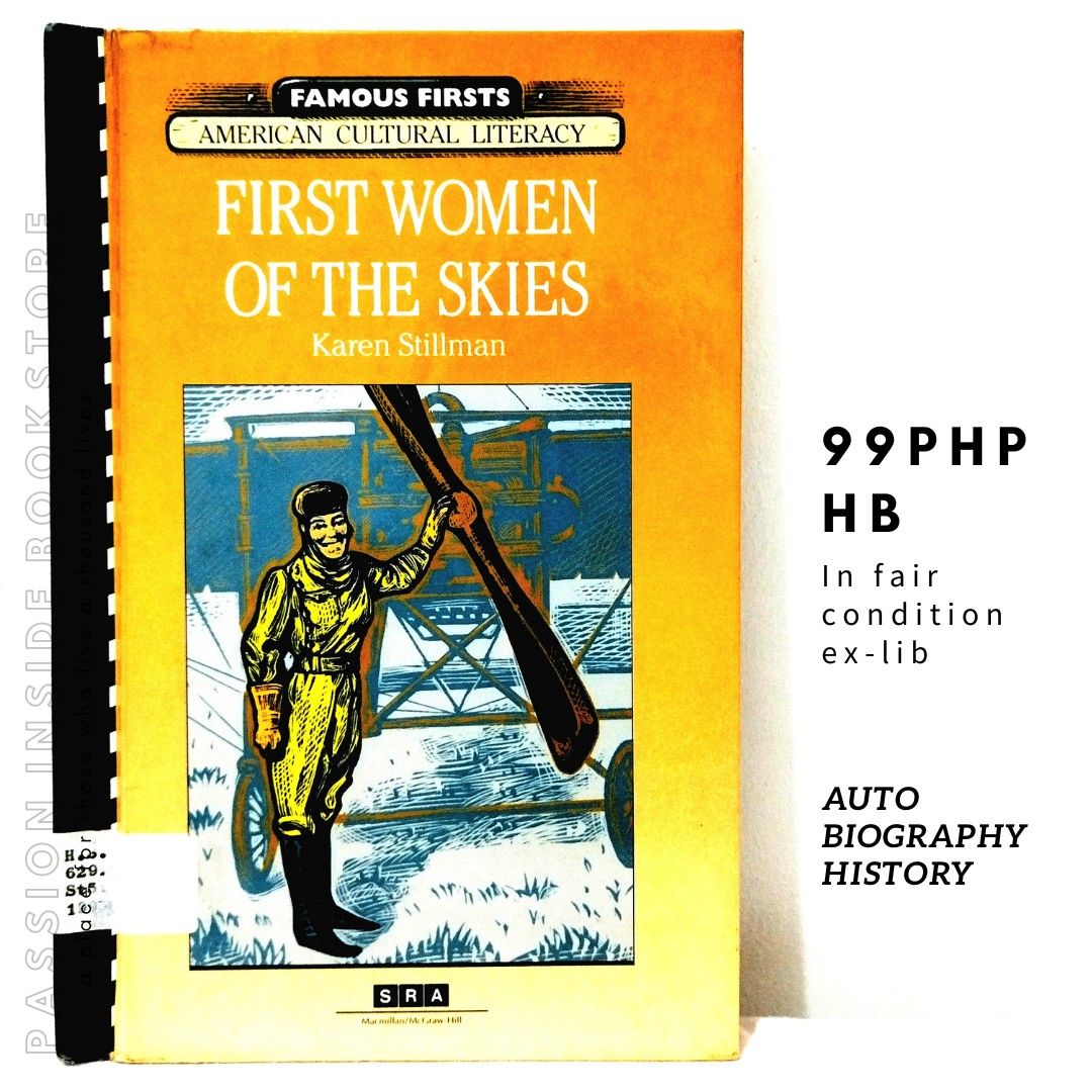 Biography, History : First Woman of the Skies, Hobbies & Toys, Books ...