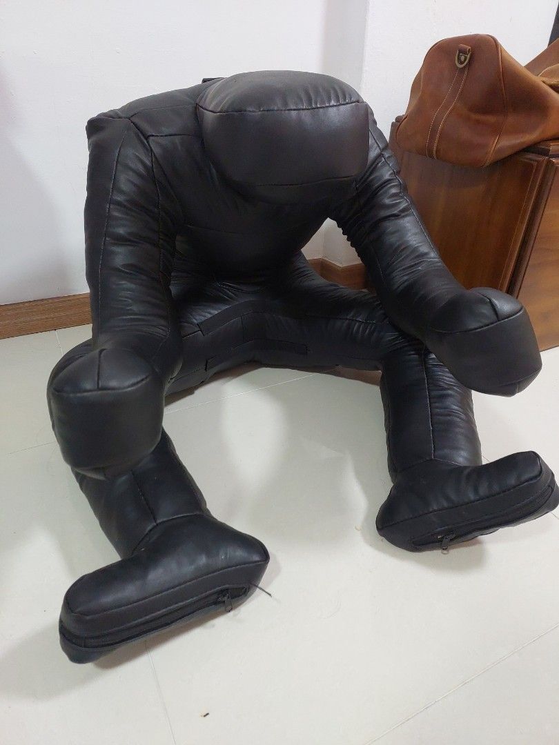 BJJ Leather Training Dummy, Sports Equipment, Exercise & Fitness ...