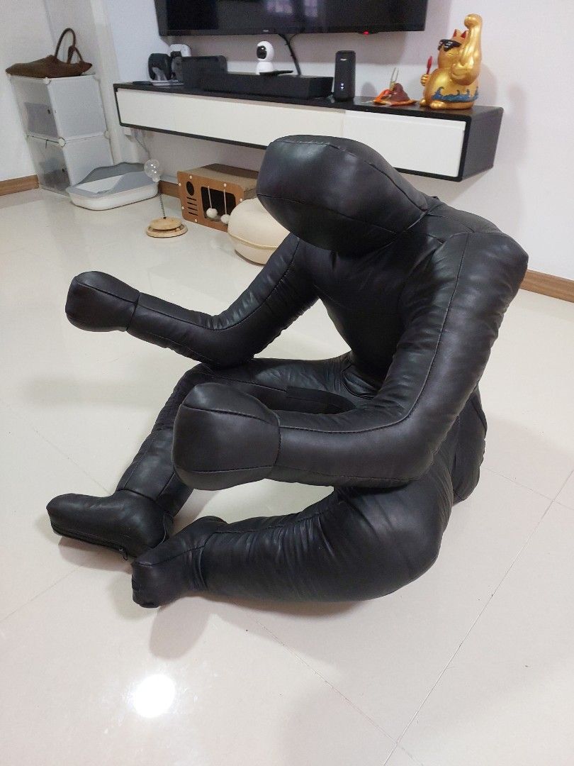 BJJ Leather Training Dummy, Sports Equipment, Exercise & Fitness ...