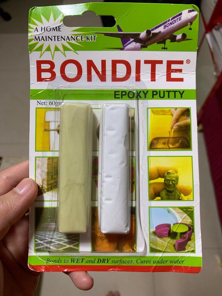 Bondite Epoxy Putty, Furniture & Home Living, Bathroom & Kitchen ...