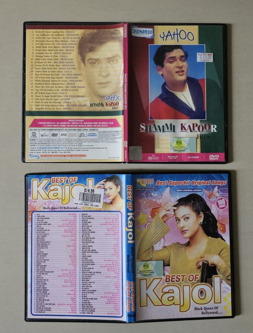 Bollywood DVD,Bollywood Hunk,Ra One,Top Ten Movies,Very Best Of Shah ...