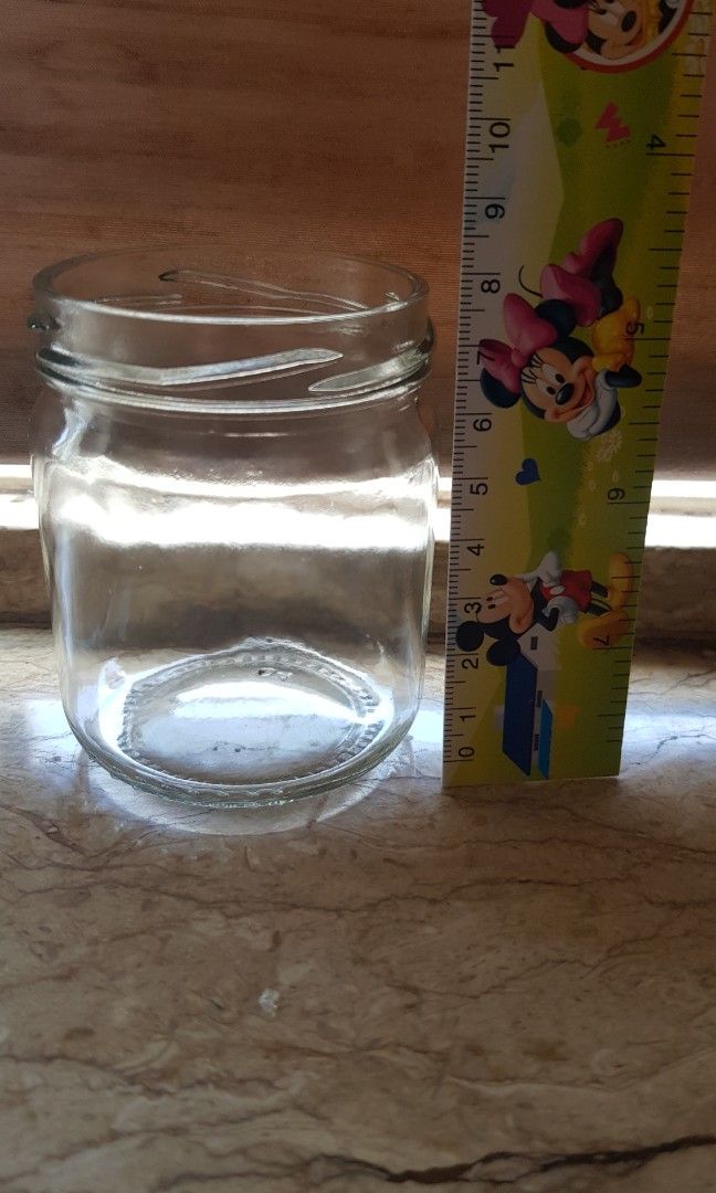 Botol Kaca Baru 205 ml untuk sambal, selai atau kue, Kitchen & Appliances di Carousell