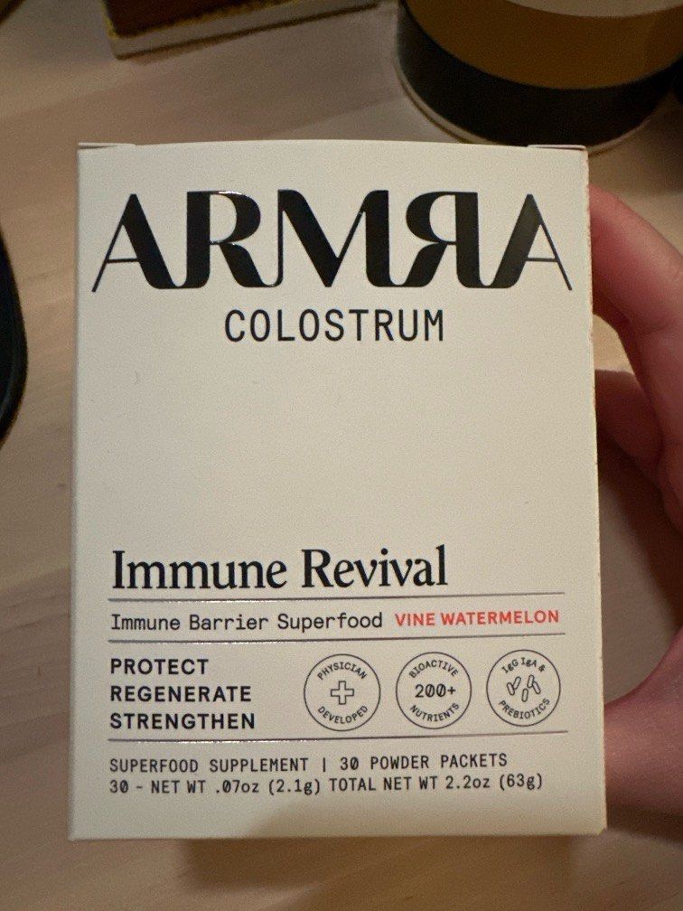Brand new Armra Colostrum Immune Revival - Vine Watermelon flavour - 30 ...