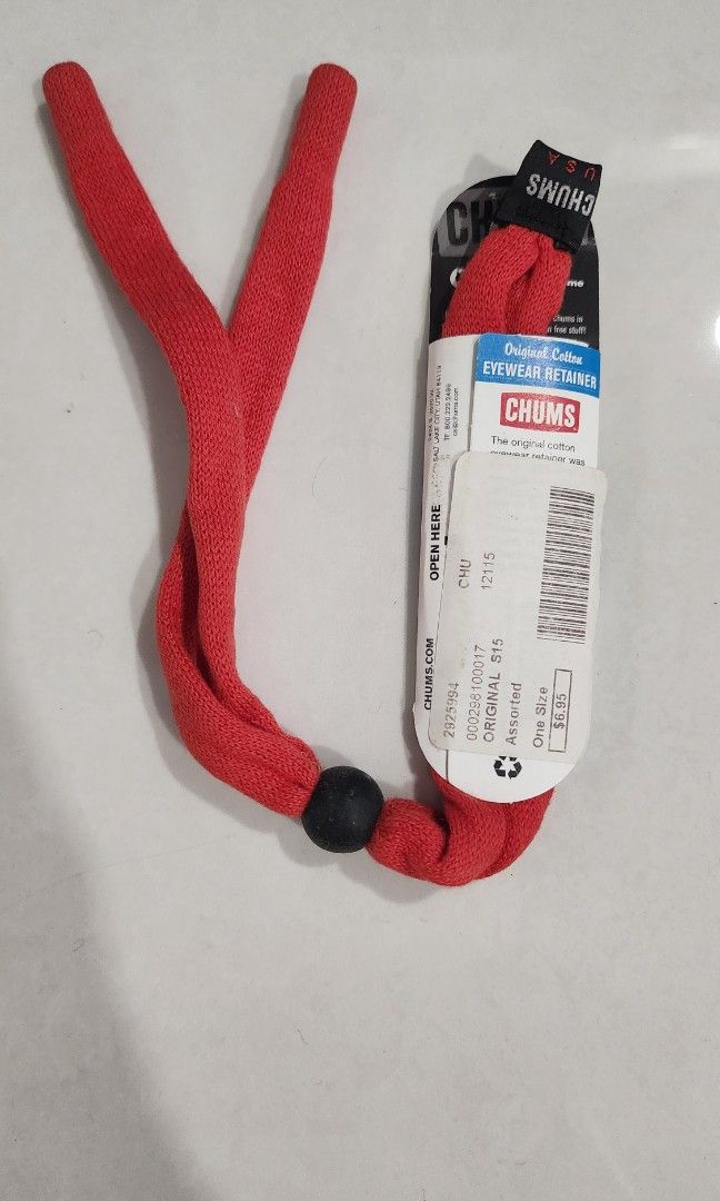 Brand New Chums Glasses Retainer, Men's Fashion, Watches & Accessories ...