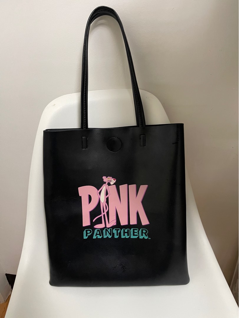 Branded Pink Panther Totebag, Women's Fashion, Bags & Wallets, Tote ...