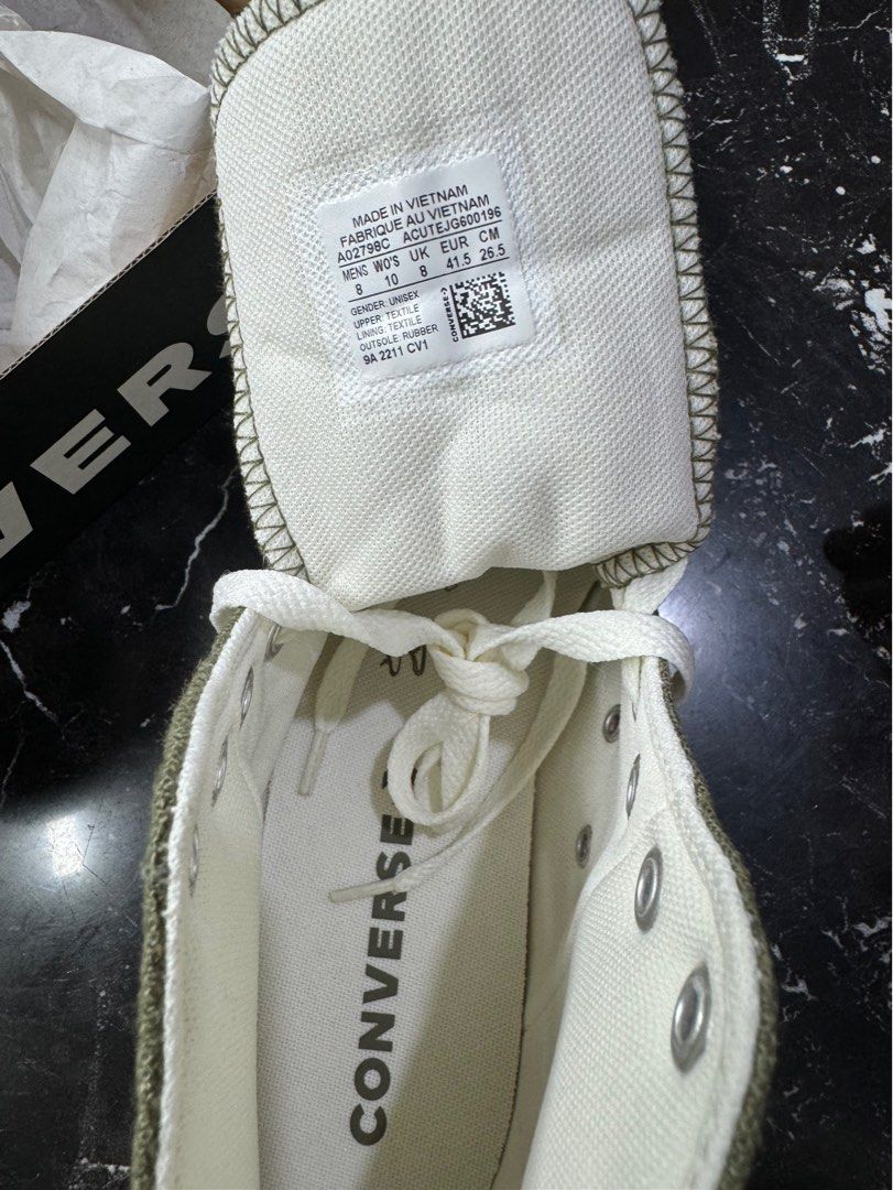 Brandnew legit converse chuck us8M/ 10w, Men's Fashion, Footwear ...