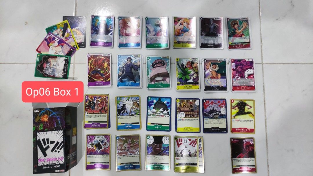 [Bulk Cards] One Piece TCG OP06 Bulk Leader + RUC [No Hit], Hobbies ...